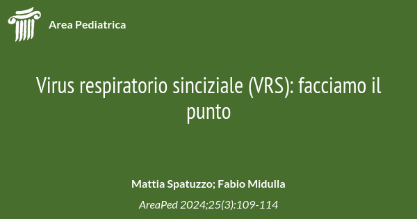 Virus respiratorio sinciziale (VRS): facciamo il punto | Area ...